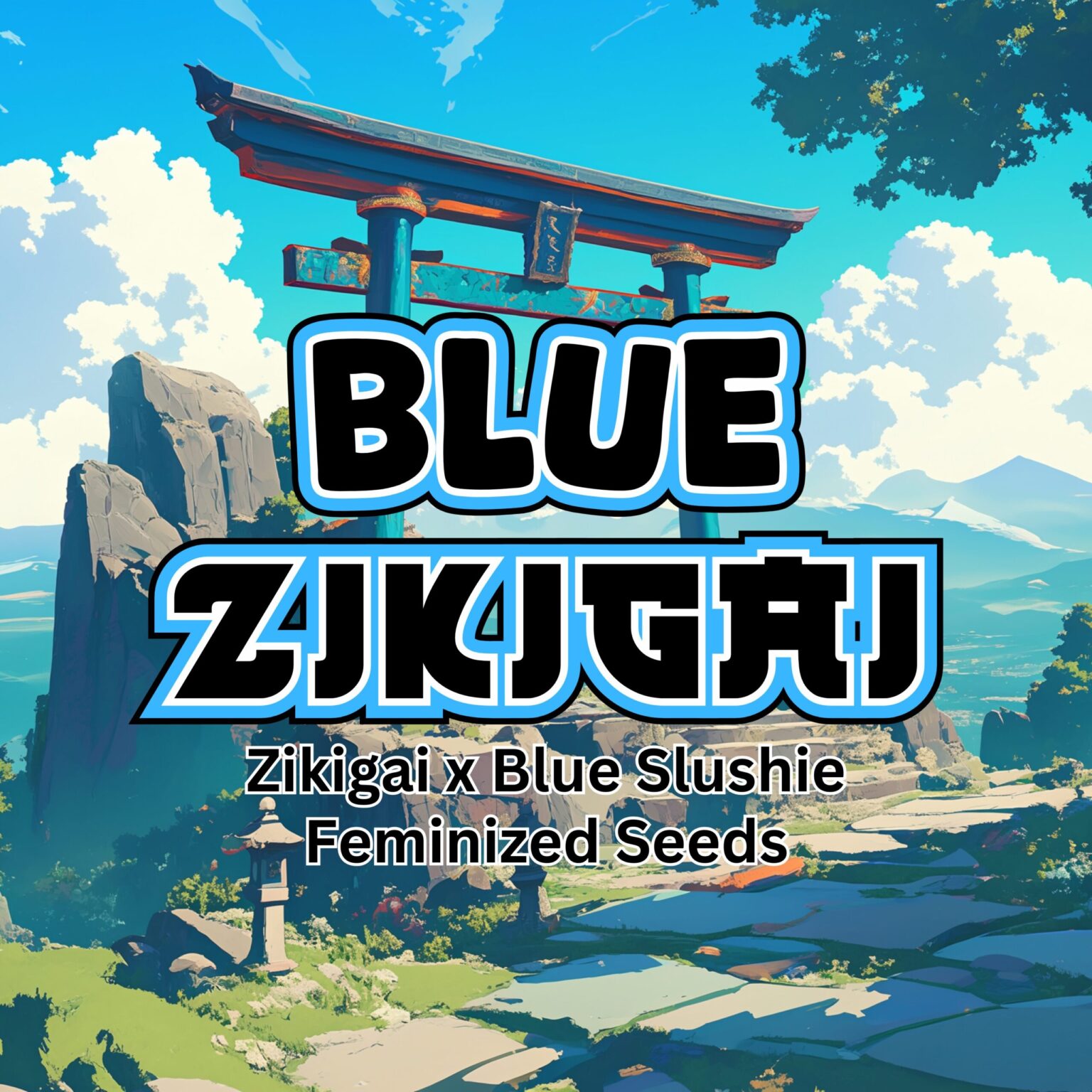 Blue Zikigai Strain - Raw Genetics